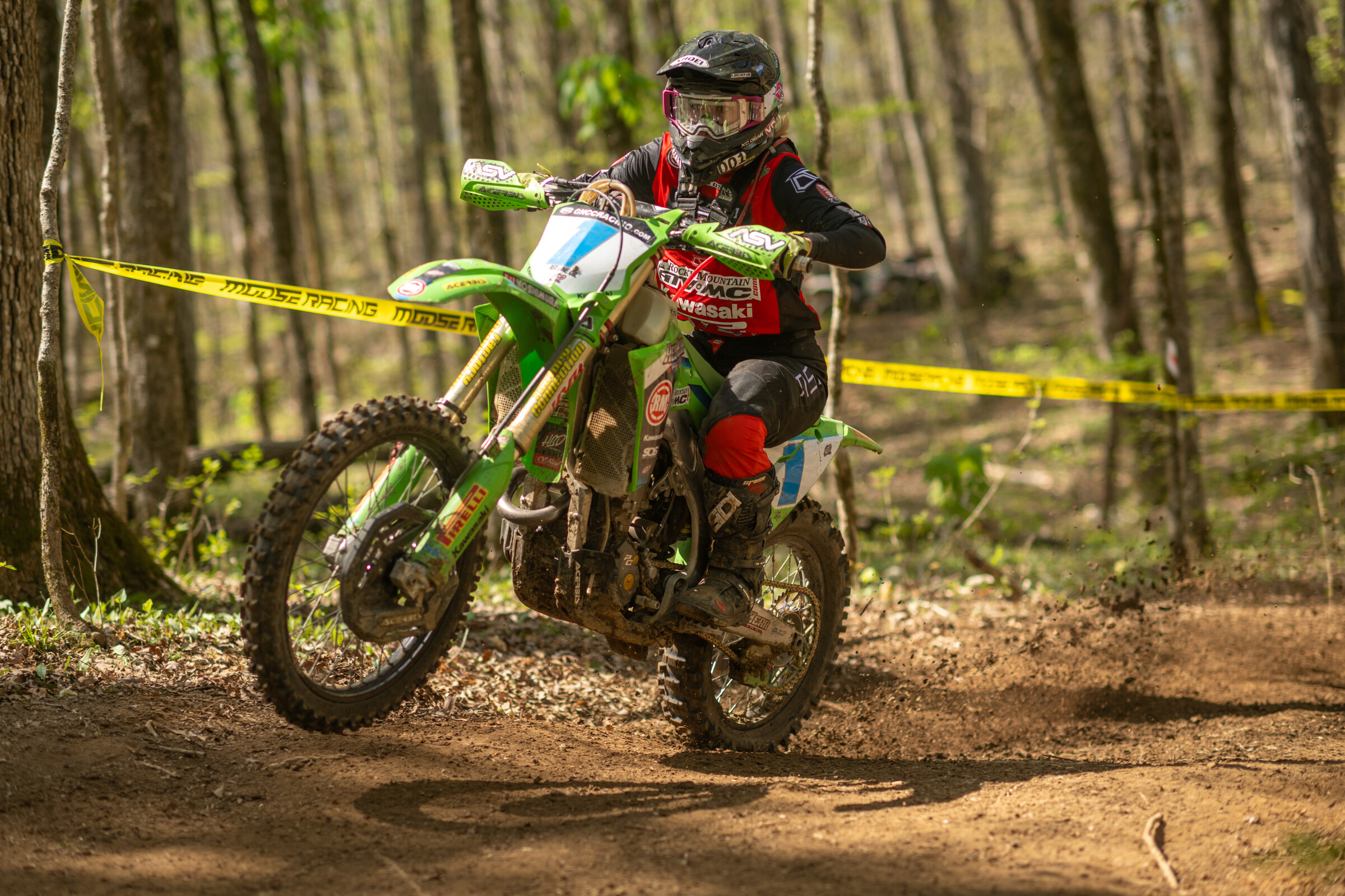 Rocky Race for Red Bear Kawasaki Team Green™ - GNCC Racing