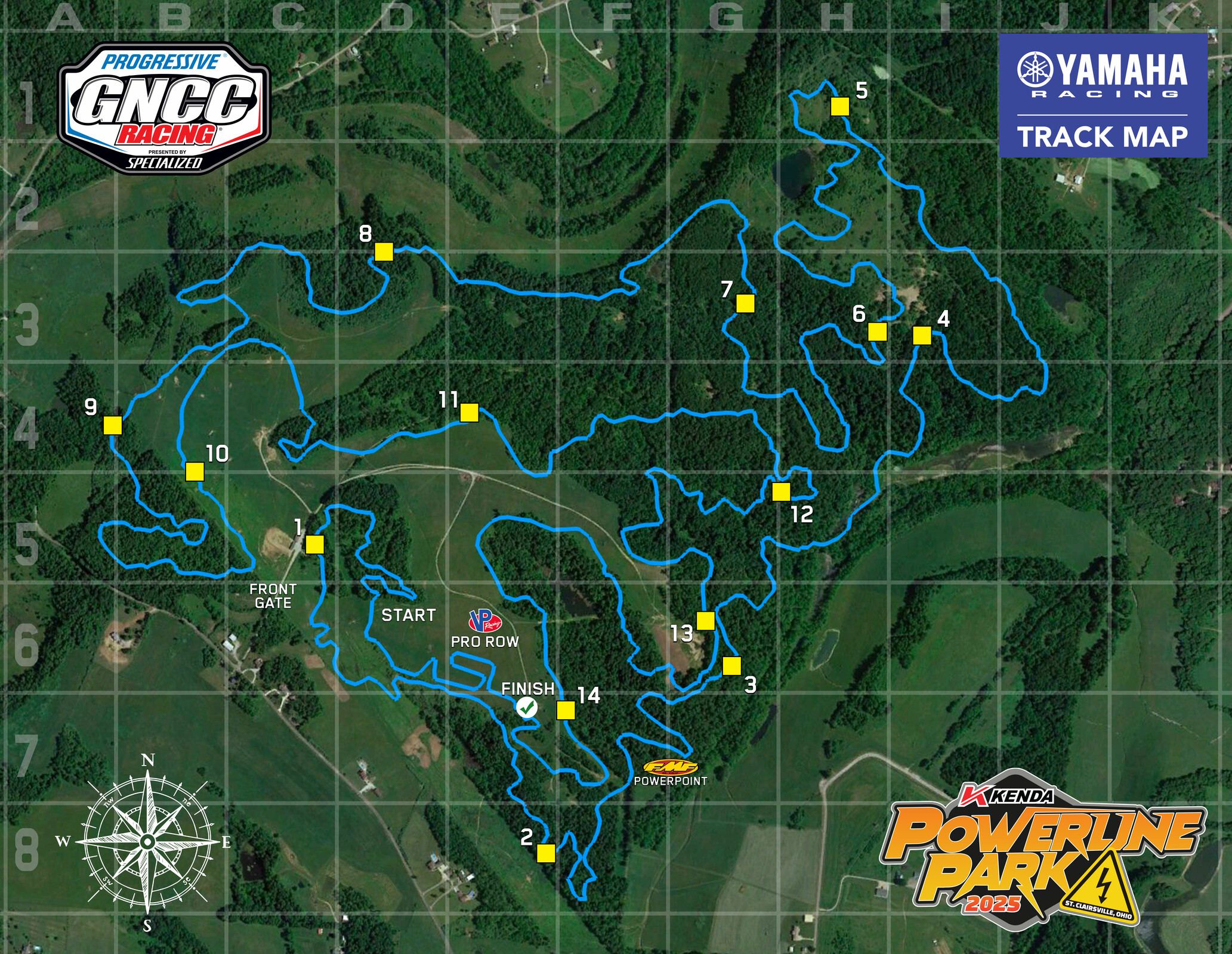 Rd 6 - Powerline Park - Track Maps - GNCC Racing