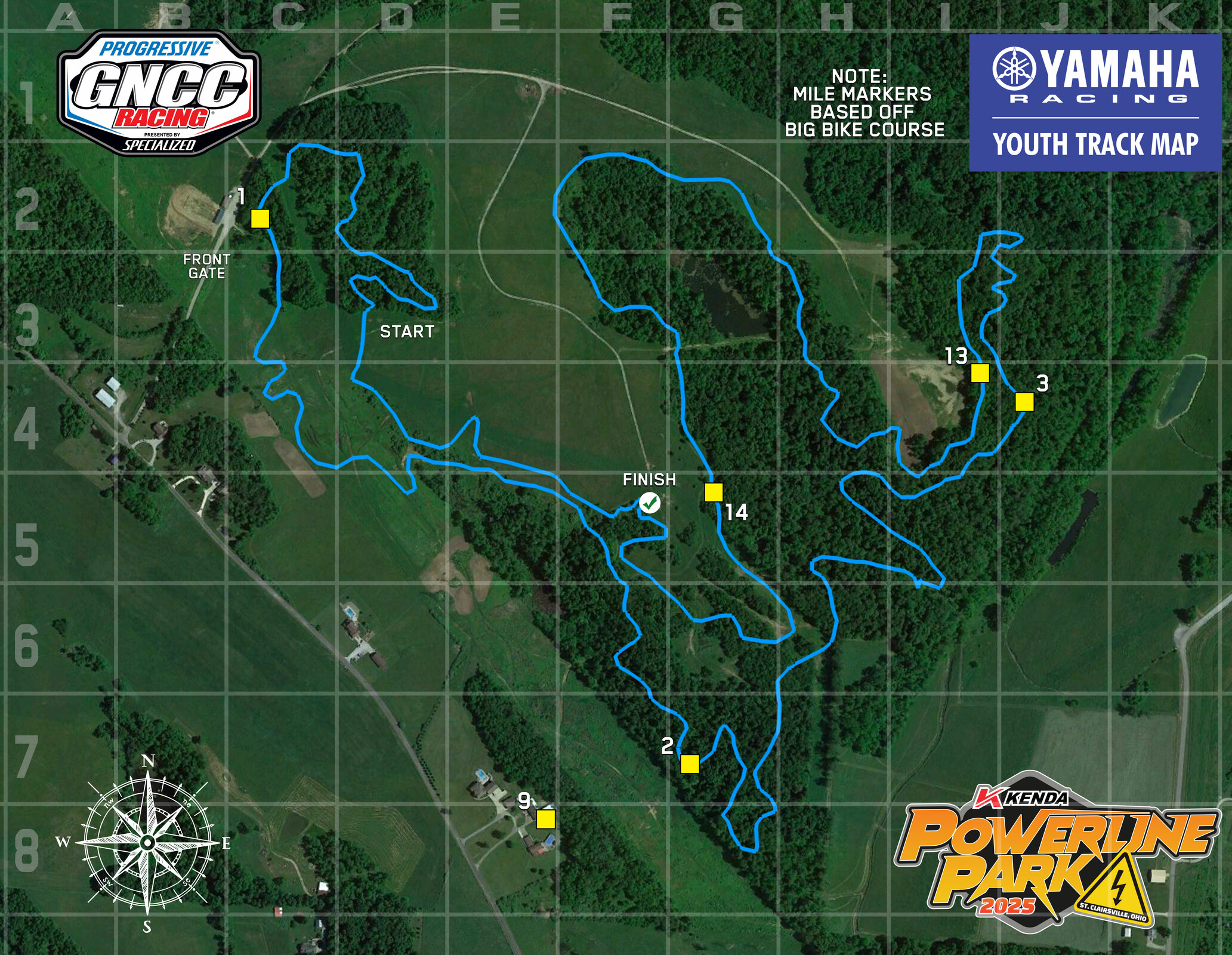 Rd 6 - Powerline Park - Track Maps - GNCC Racing